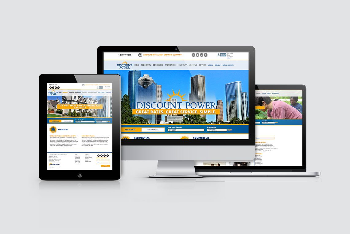 Discount Power | SB Digital + Design