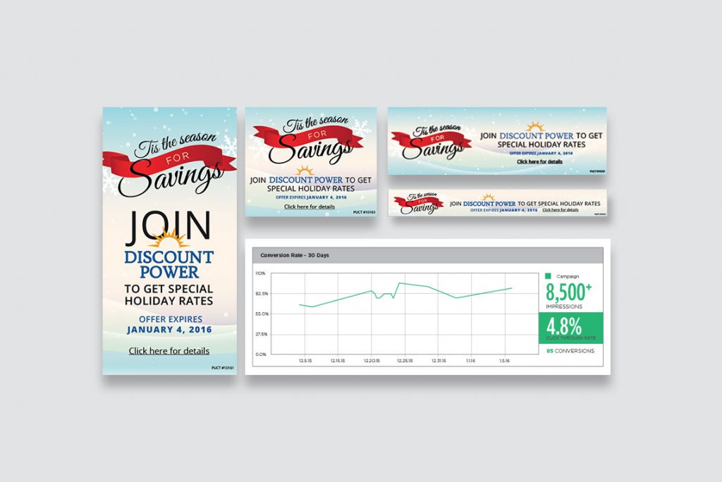 Discount Power | Studio SB | Houston Branding Agency
