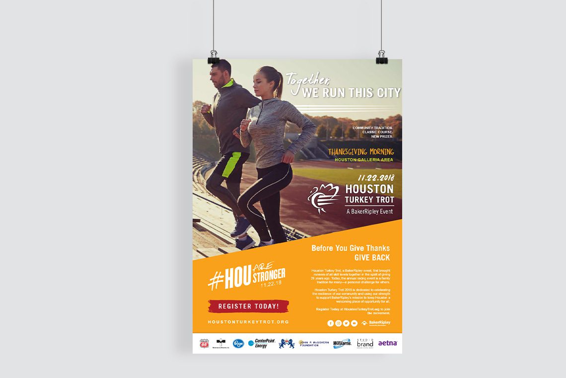 Houston Turkey Trot | Studio SB | Houston Branding Agency
